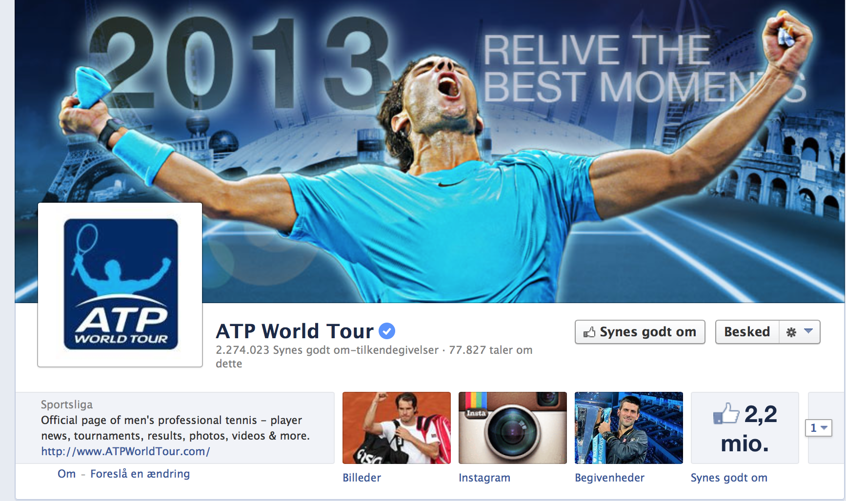 ATP World Tour Finals – persuasive annual growth